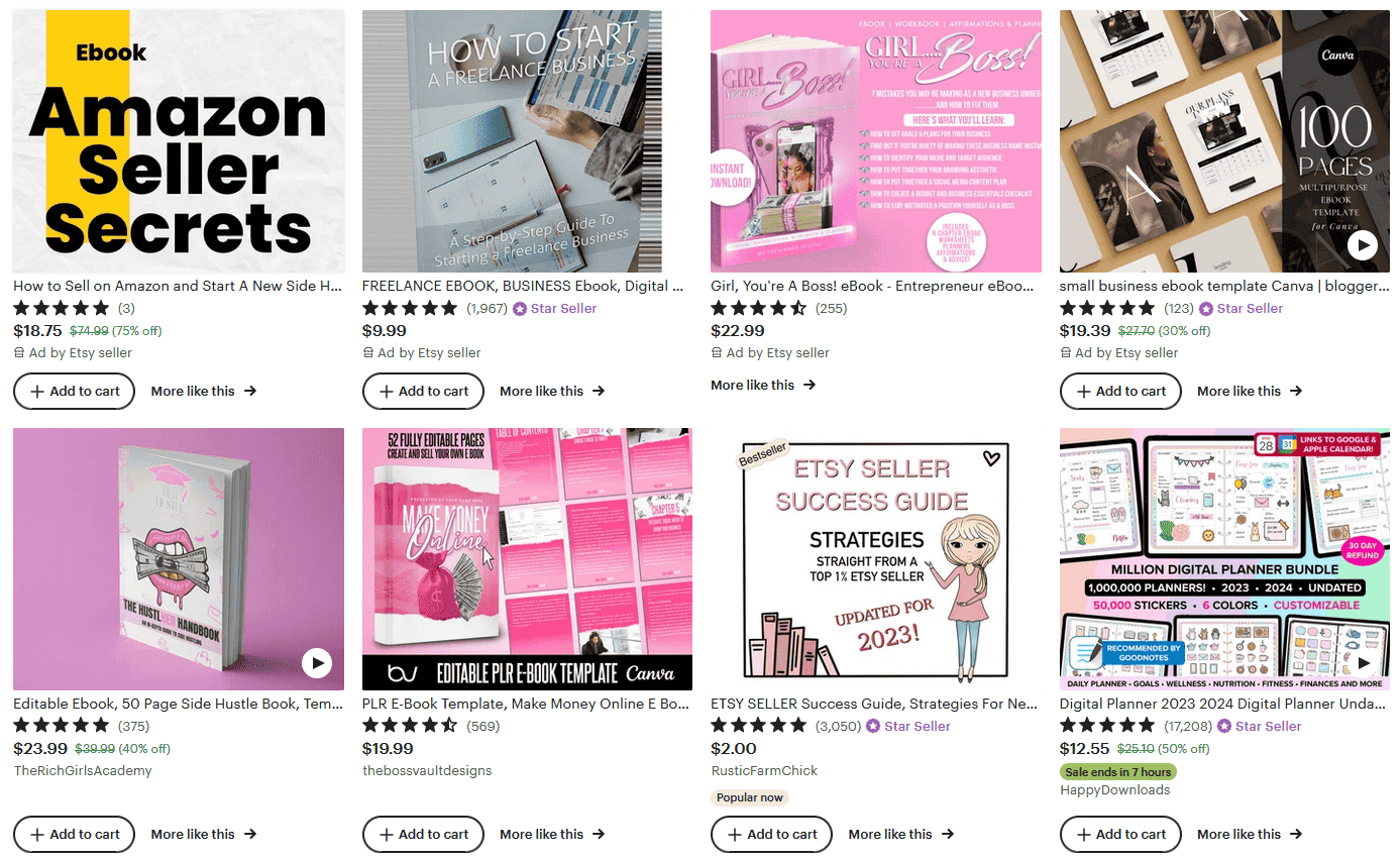 14 Digital Products to Sell on Etsy as a Beginner in 2024